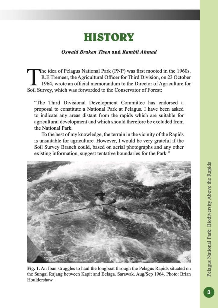 Pelagus National Park - Natural History Publications (Borneo)